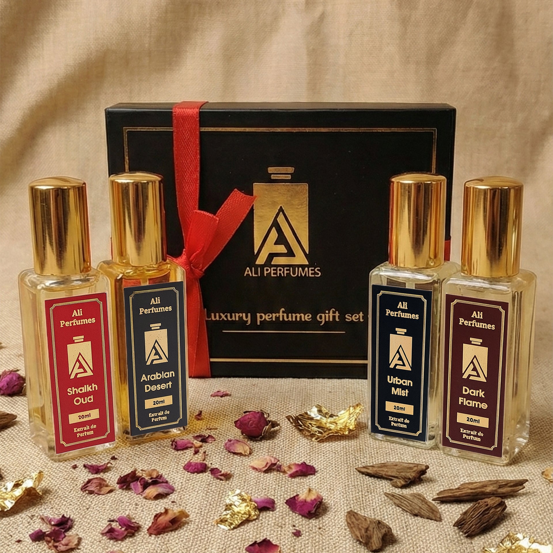 The Majestic Perfume Combo | 20ml x 4 – Ali Perfumes